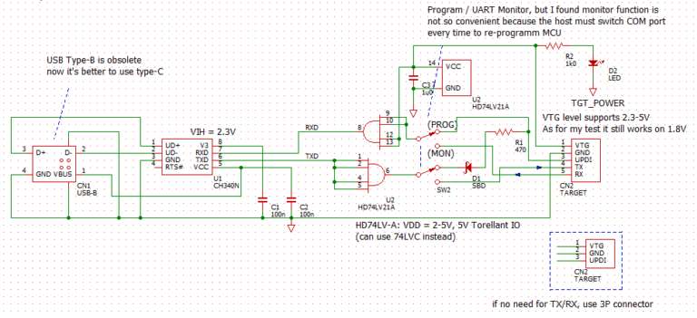 UPDI Programmer を作る | Y-Lab. Blog